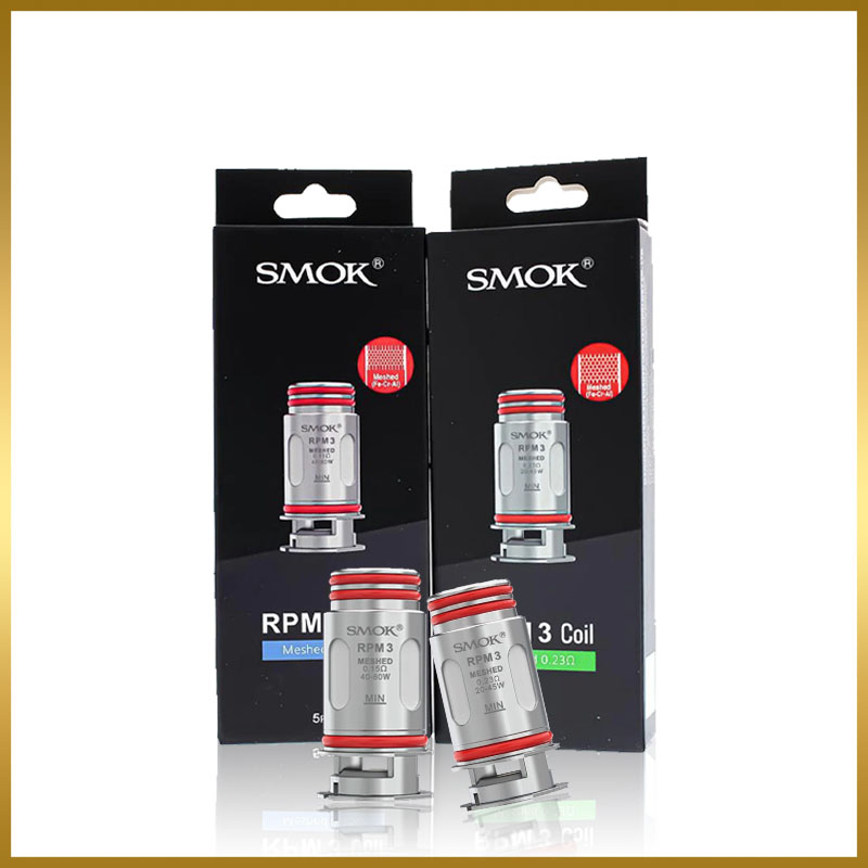 Smoktech RPM3 Meshed Coils – VAPE CLOCK PAPHOS,VAPE SHOP