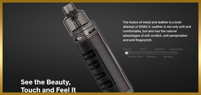 Voopoo Kit/Pod Drag X - VAPE CLOCK PAPHOS,VAPE SHOP