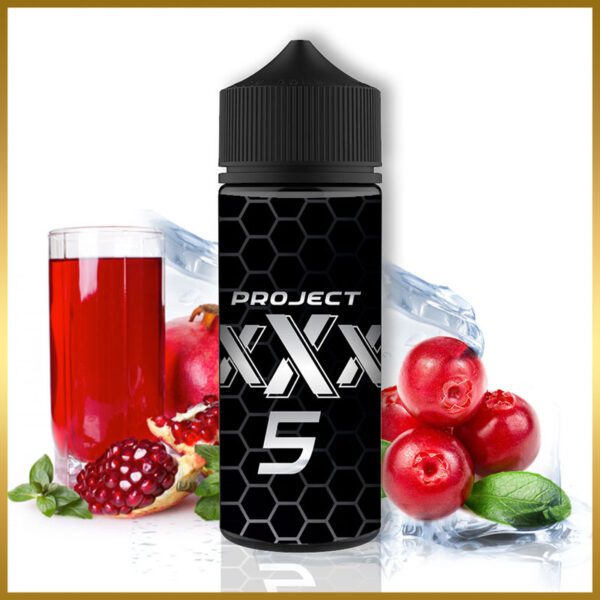 Project XXX5 Flavor 60ml - VAPE CLOCK PAPHOS,VAPE SHOP