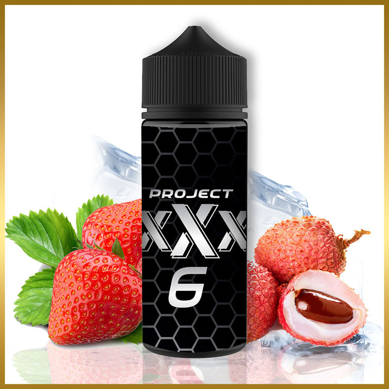 Project XXX6 Flavor 120ml – VAPE CLOCK PAPHOS,VAPE SHOP