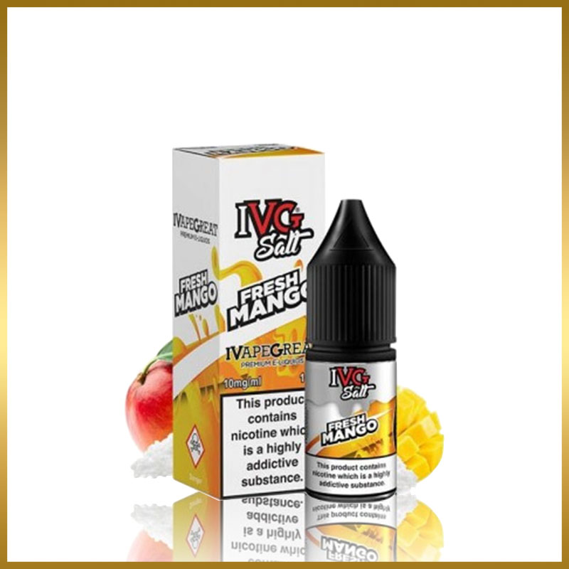 IVG Salt Fresh Mango – VAPE CLOCK PAPHOS,VAPE SHOP