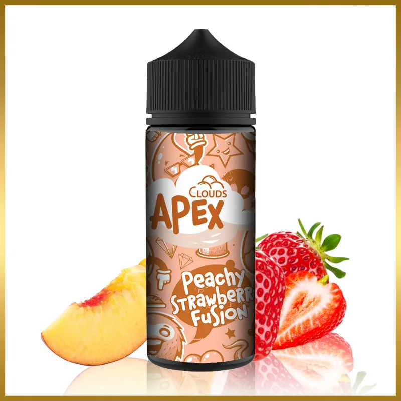 Peachy Strawberry Fusion 60ml - VAPE CLOCK PAPHOS,VAPE SHOP